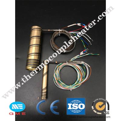 China High Performance Brass Nozzle Heater with J Thermocouple for Industrial Heating for sale