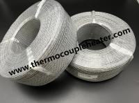 China Thermocouple Cable With Double Fiberglass Insulation And Stainless Steel Shield for sale