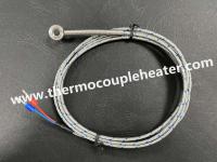 China Thermocouple Sensor With Ring Terminal And Stainless Steel Shielded Cable for sale