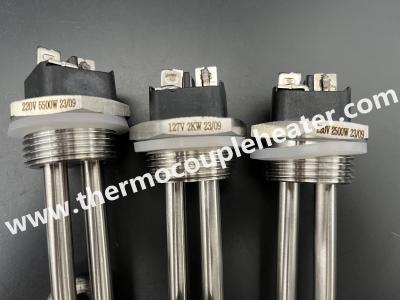 China Screw Plug Immersion Heaters Stainless Steel Tubular Heating Element Water Heater for sale
