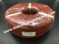 China RTD Cable Resistance Thermometer PT100 Extension Cable Silicone Rubber Insulated for sale