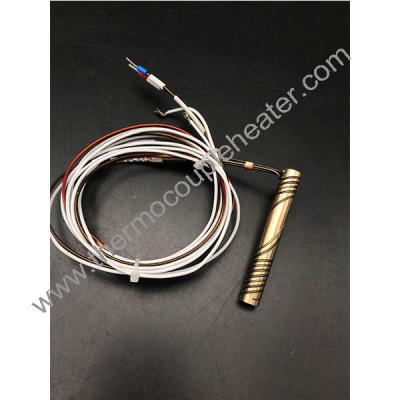 China High Temperature Brass / Copper Nozzle Hot Runner Coil Heaters With Or Without Thermocouple for sale