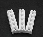 China High temperature resistance 2-8 holes steatite ceramic stick band heater for sale