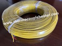 China Thermocouple Cable Type K Double PVC Insulation 20AWG ANSI Color for sale