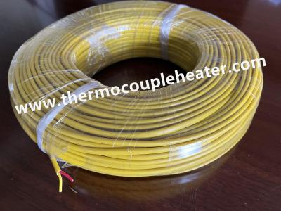 China Thermocouple Cable Type K Double PVC Insulation 20AWG ANSI Color for sale