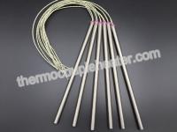 China 480V 400W 5/8”  Cartridge Heaters With Internally Connected fiberglass Leads for sale