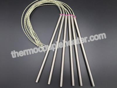 China 480V 400W 5/8”  Cartridge Heaters With Internally Connected fiberglass Leads for sale