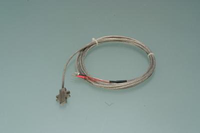China Pressure spring fixed Thermocouple RTD thermocouple J type with metal wire for sale