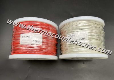 China Thermocouple Cable J Type Fiberglass Insulated Positive And Negative for sale