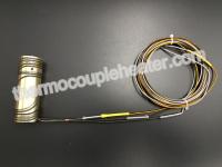 China Encapsulated Brass Coil Heater With Thermocouple For Hot Runner System for sale