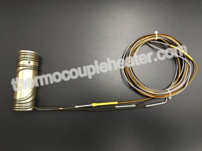 China Encapsulated Brass Coil Heater With Thermocouple For Hot Runner System for sale