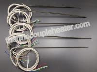 China 4.2x2.2mm Straight Hot Runner Coil Heaters With J Type Thermocouple for sale