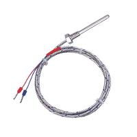 China RTD Pt100 Thermocouple Temperature Sensor 2M Cable 10CM Probe 3 Wires for sale