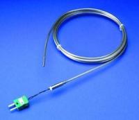 China Mineral Insualted Thermocouple Mini Thermocouple RTD with Flat Plug Connector for sale