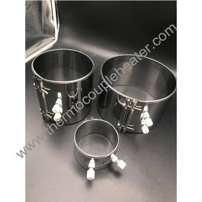 China Stainless Steel Extruder Screw Barrel Mica Insulated Band Heater With Screw Terminals for sale