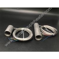 China Hot Runner Enclosed Hot Runner Coil Electric Heater With Stainless Steel Cover With J/K Type Thermocouple for sale