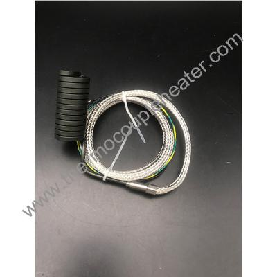 China Hot Runner Spring Coil Heater For Hot Runner System With Thermocouple Type J for sale