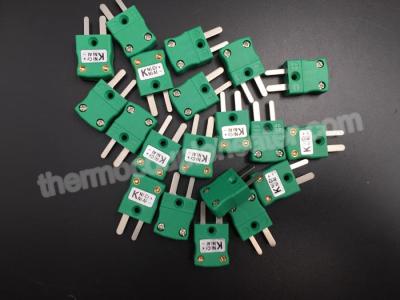 China Type K Mini Thermocouple Connector Male And Female Parts For Signal Transfer for sale