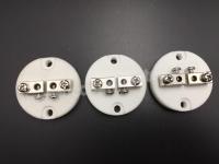 China 2-6 pins Thermocouple Components Ceramic Terminal Block N - 2P - C for sale