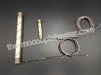 China Pressed In Brass Coil Heater With Thermocouple J Type For Hot Runner System for sale