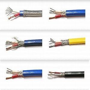 China K Type Thermocouple Extension Wire Low Voltage Copper / Tinned Copper Conductor Material for sale