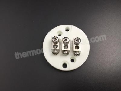 China Industrial Thermocouple Components Ceramic Terminal Block N - 3P - C for sale