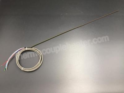 China Straight Microtubular Coil Heaters 4.2 x 2.2 Mm J Type Thermocouple For Plastic Mold for sale