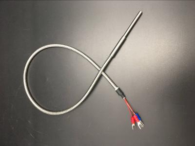 China Stainless Steel Pt100 RTD Temperature Sensor 50mm Probe AISI 304 Electronics Housing for sale