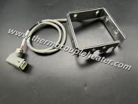 China Custom Square Mica Insulated Heater With Steel Protection Frame And Quick Connector for sale