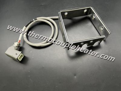 China Custom Square Mica Insulated Heater With Steel Protection Frame And Quick Connector for sale