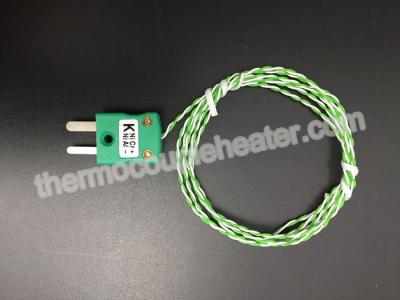 China K Type Mini Thermocouple Components Male Connector For Signal Transfer for sale