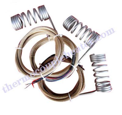 China Stainless Steel 304 Coil Heaters , 100W Tangential Electric Heating Element for sale