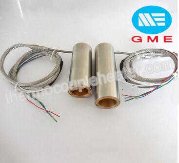 China Nozzle Copper Hot Runner Coil Heater 10 Mm - 38 Mm For Extrusion Machine for sale