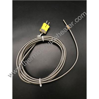 China Type K MI Thermocouple Sensor High Exhaust Temperature Sensor With Screw for sale