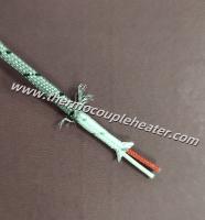 China Thermocouple Cable Fiberglass Insulated Stainless Steel Braided 500M Per Reel for sale