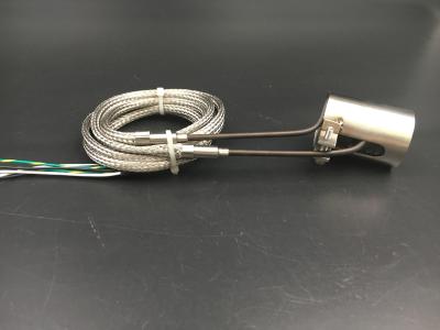 China Two Wiring Out Hot Runner Coil Heaters With Cover 350W Fit Japanese Extrusion Machine for sale