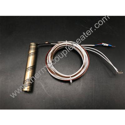 China Press Brass Tube Coil Heaters For Hot Runner System With Extermal Thermocouple Type J for sale