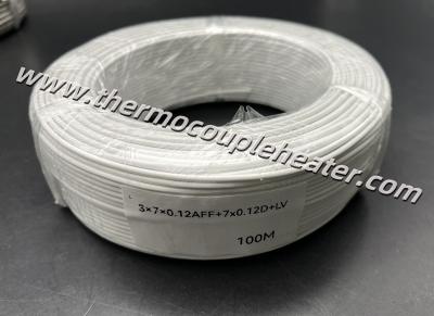 China RTD PT100 Extension Cable PTFE Insulated With Al Foil Shield And Drain Wire for sale
