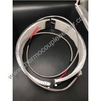 China Stainless Steel Extruder Screw Barrel Ceramic Half Round Heater With Terminals In 2 Halves for sale