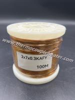 China Thermocouple Cable KAPTON Insulation And Sheath Type K 20AWG for sale