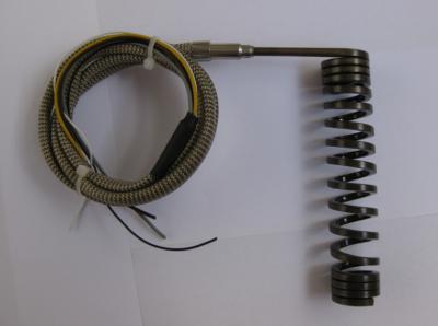 China Highly Non Corrosive Hot Runner Coil Heater With Thermocouple K / J Type for sale