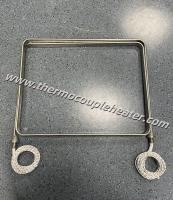 China High Power Flat Tubular Heating Element Oil Heater Side Mounted for sale