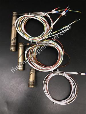 China Hot Runner Heating Element Electric Brass Pipe Heater Nozzle Coil Heater for sale