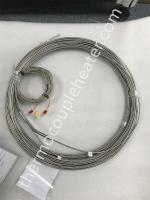 China Stainless Steel Sheathed Dia 1.0mm 1.5mm 3.0mm 6.0mm Type K/j/n Probe Type Thermocouple for sale