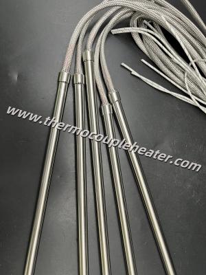 China Anti-Vibration Cartridge Heater Stainless Steel Braided Lead Protection for sale