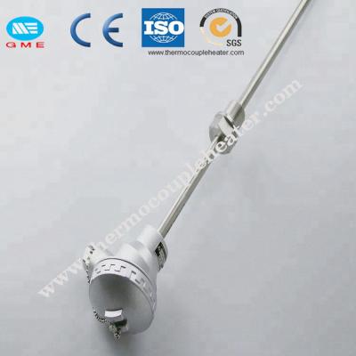 China Gme Thermocouple Rtd Temperature Sensor With Anti Spray / Waterproof Terminal Box for sale
