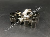 China NICKEL PLATED BRASS BAYONET CAPS Single Slot for Springs-type Thermocouple for sale