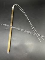 China Durable Quartz IR Emitter Gold Coated Twin Tube Design for sale