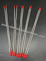 China Flexible Tubular Heater Braided Surface Diameter 6.5mm For Hot Runner Manifold for sale