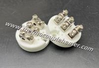 China Thermocouple Accessories Ceramic Terminal Block S Series 27mm S-3P-C for sale